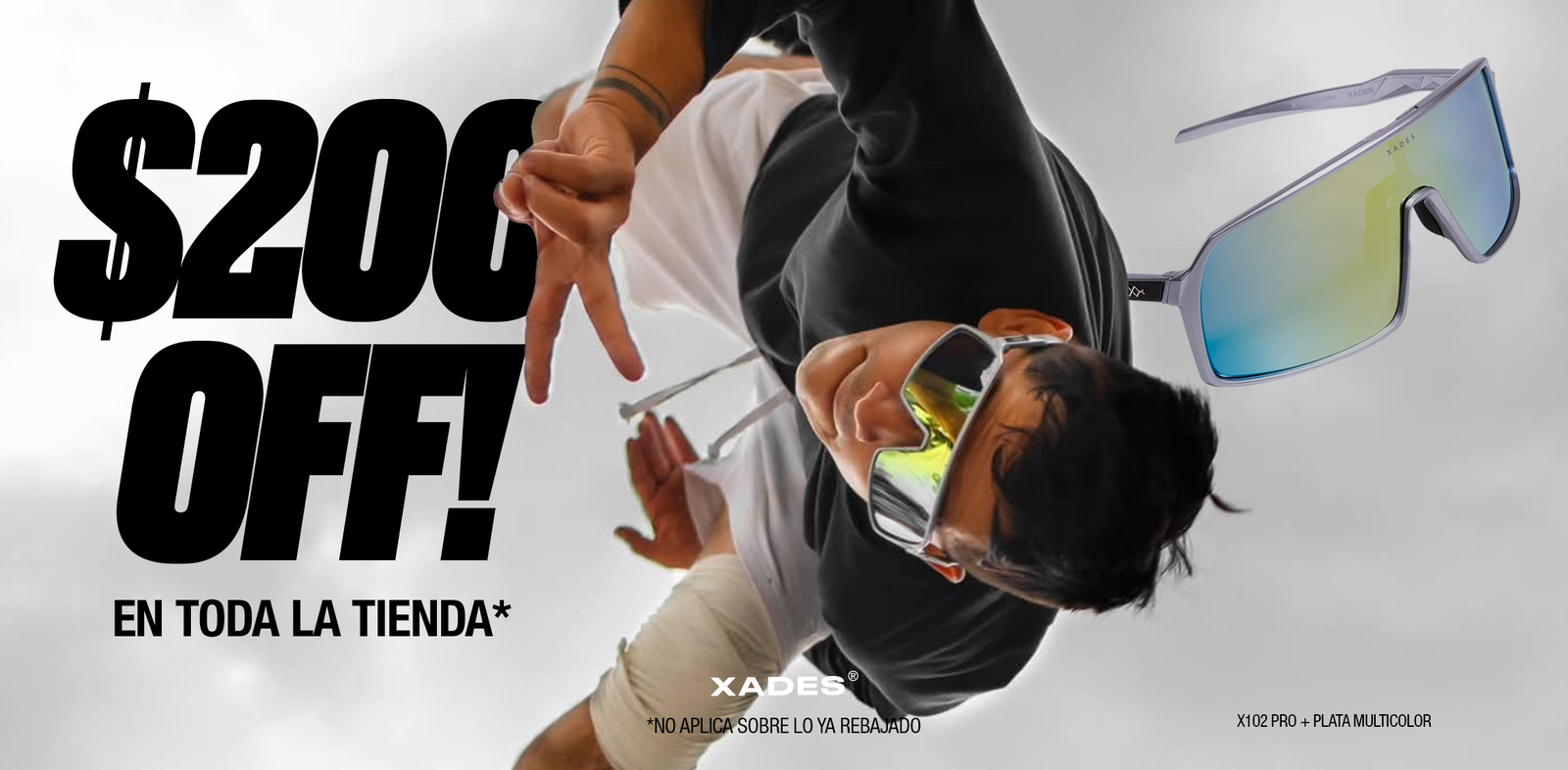 XADES | Ve hacia adelante | Conquista cualquier terreno.