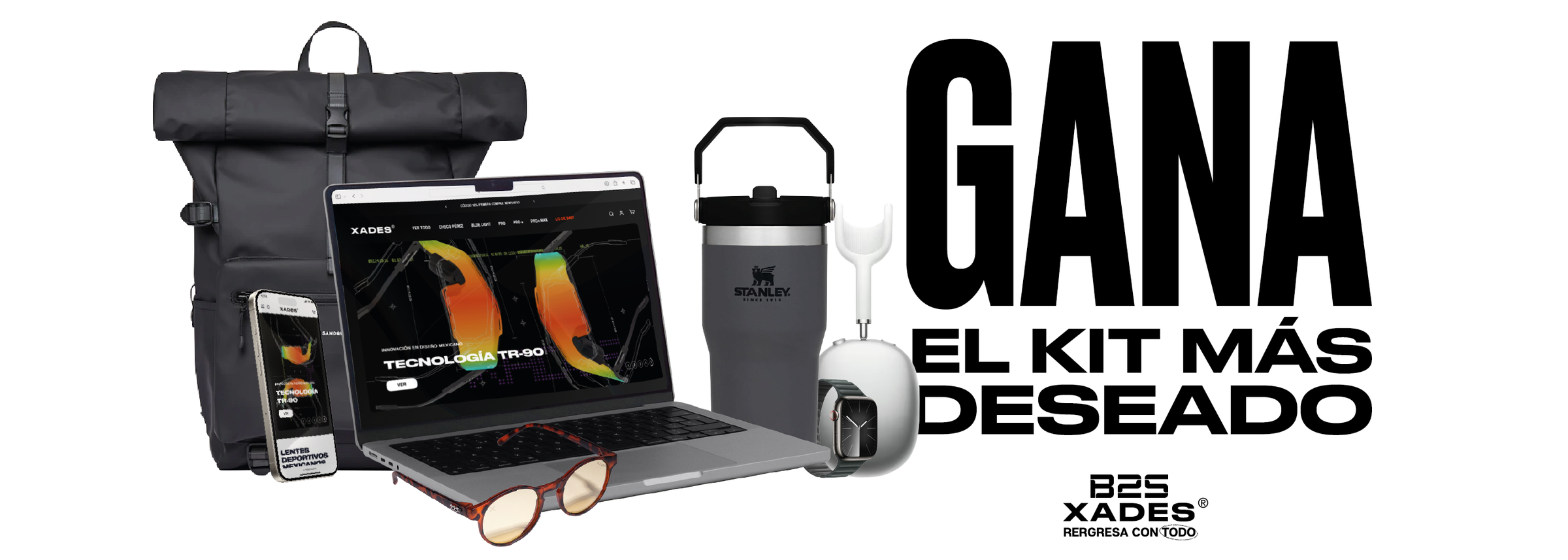 XADES | Ve hacia adelante | Conquista cualquier terreno.